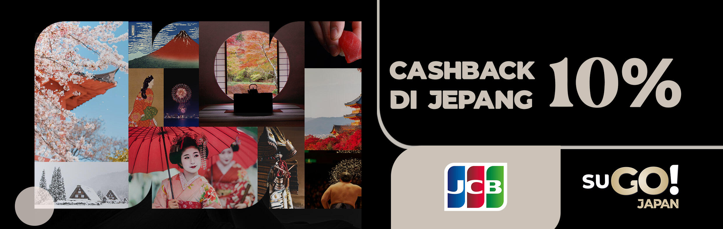 Cashback 10% belanja di Jepang | Promo JCB | Indonesia | JCB Special Offers